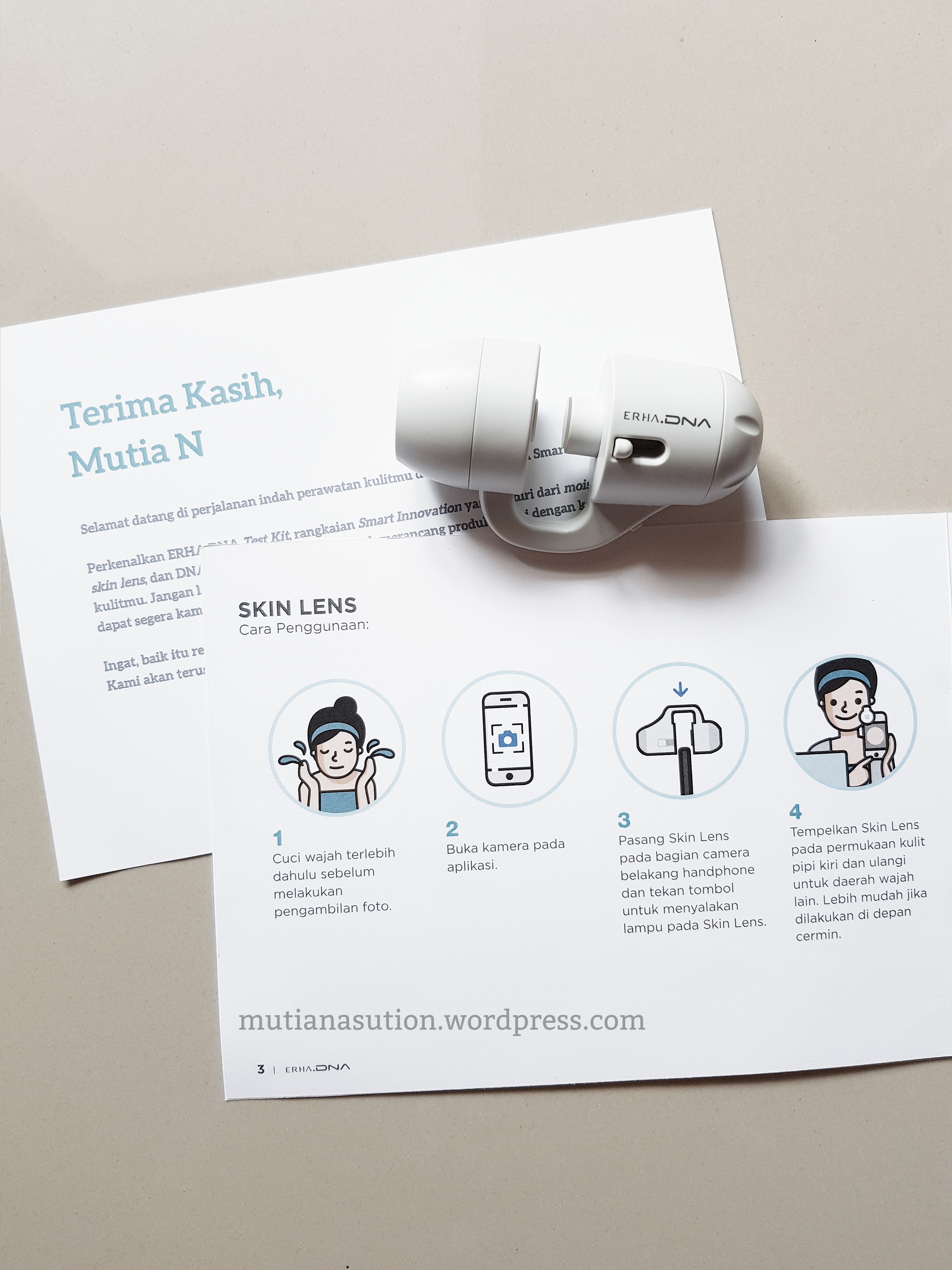 [Review] ERHA.DNA, Personalized Skincare dari Indonesia – Mutia